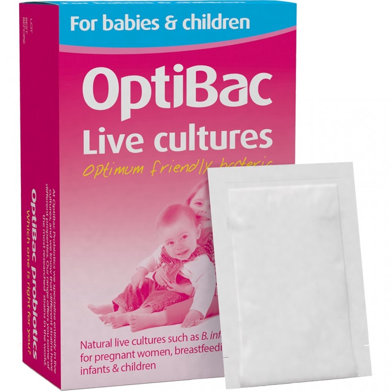 Buy Optibac Probiotics For Babies & Children 30 sachets from Mulberry ...
