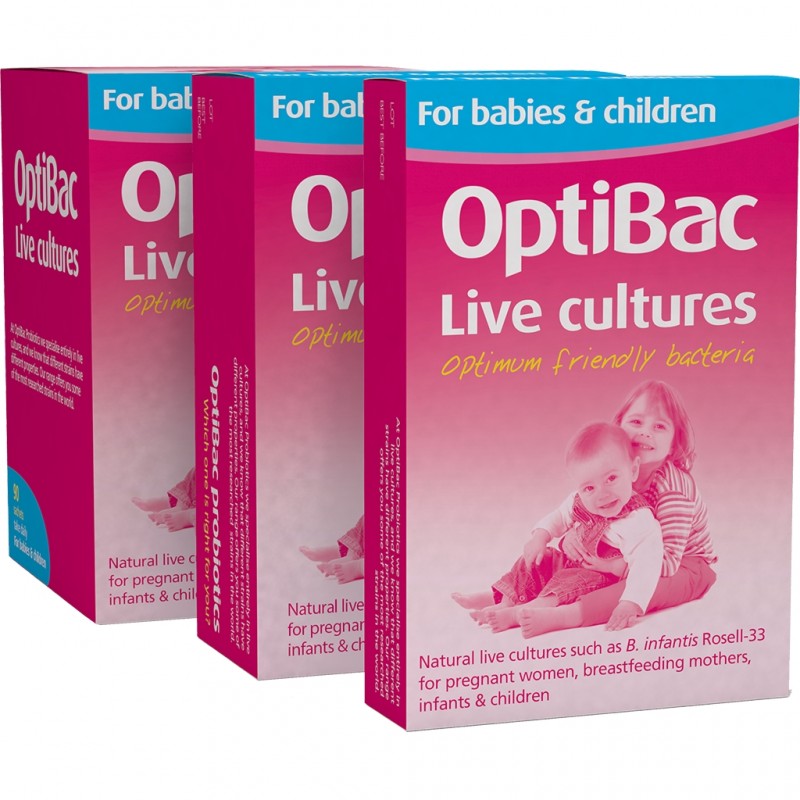 Buy Optibac Probiotics For Babies & Children 30 sachets from Mulberry ...